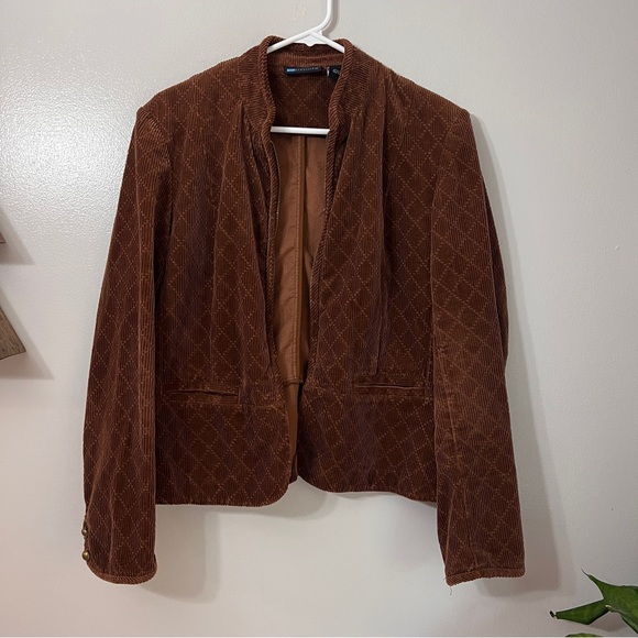 Relativity | Jackets & Coats | Vintage Relativity Corduroy Short Brown ...